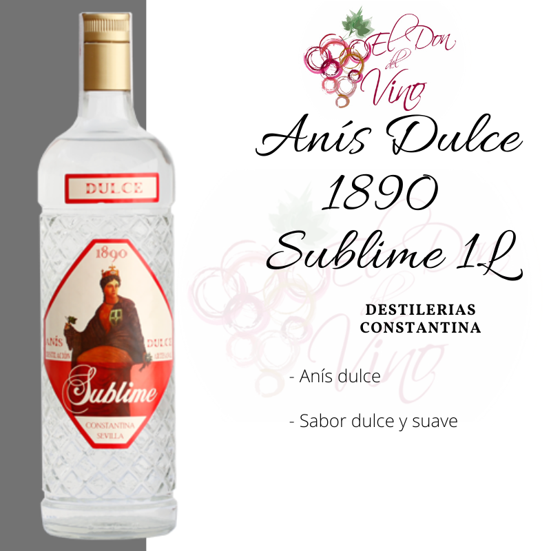 Anís Dulce 1890 Sublime 1L | El don del vino